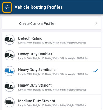 Vehicle Routing Profiles :: CoPilot