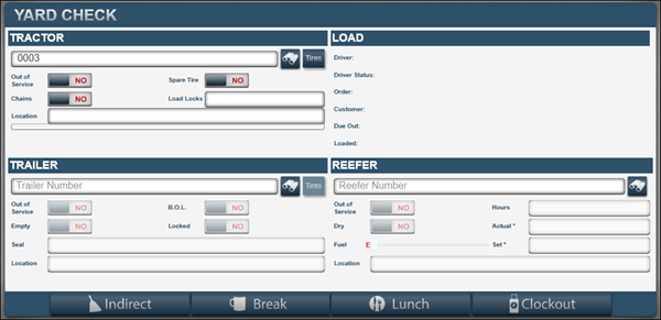 Gate In, Gate Out, Inspection Tickets, and Yard Checks :: Fleet Maintenance