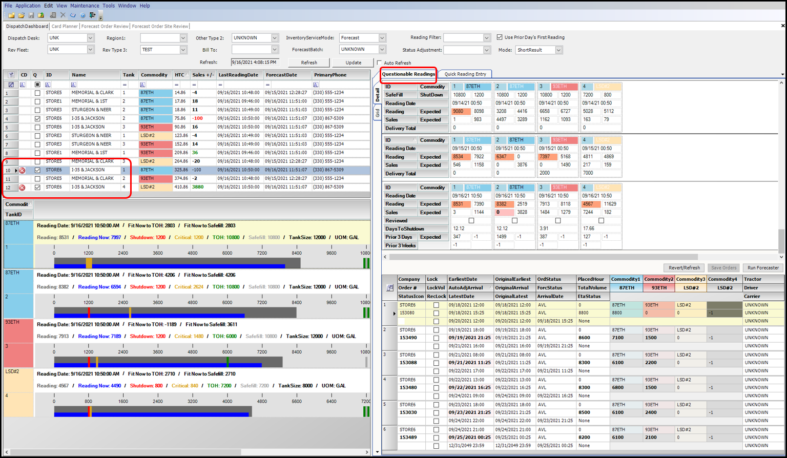 Understanding the Cross Dump feature :: Fuel Dispatch