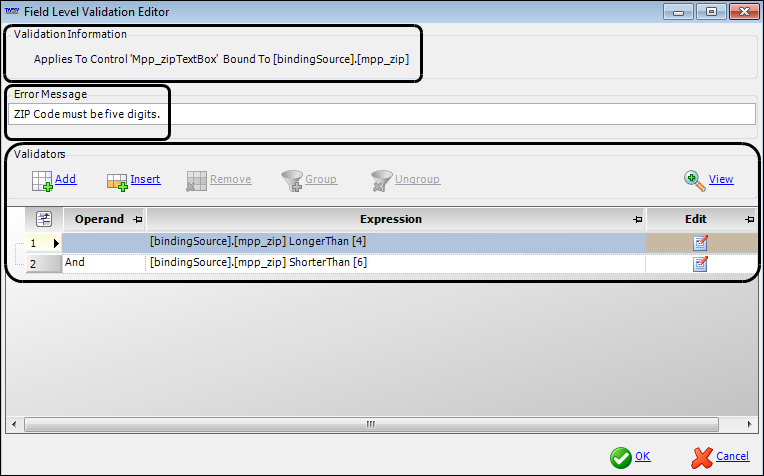 Using rules to restrict field values :: LTL Operations