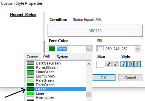 Color-coding dispatch statuses :: TMW Operations