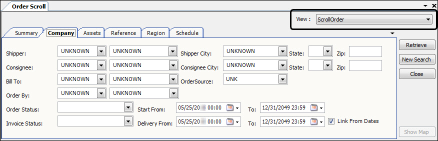 Listing of SQL view names for boards :: TMW Operations