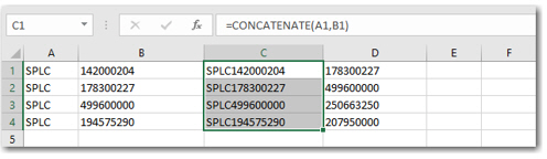Spreadsheets: SPLCs as Stops :: PC*Miler