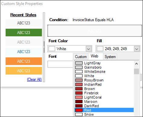 Color-coding dispatch statuses :: TMW Back Office