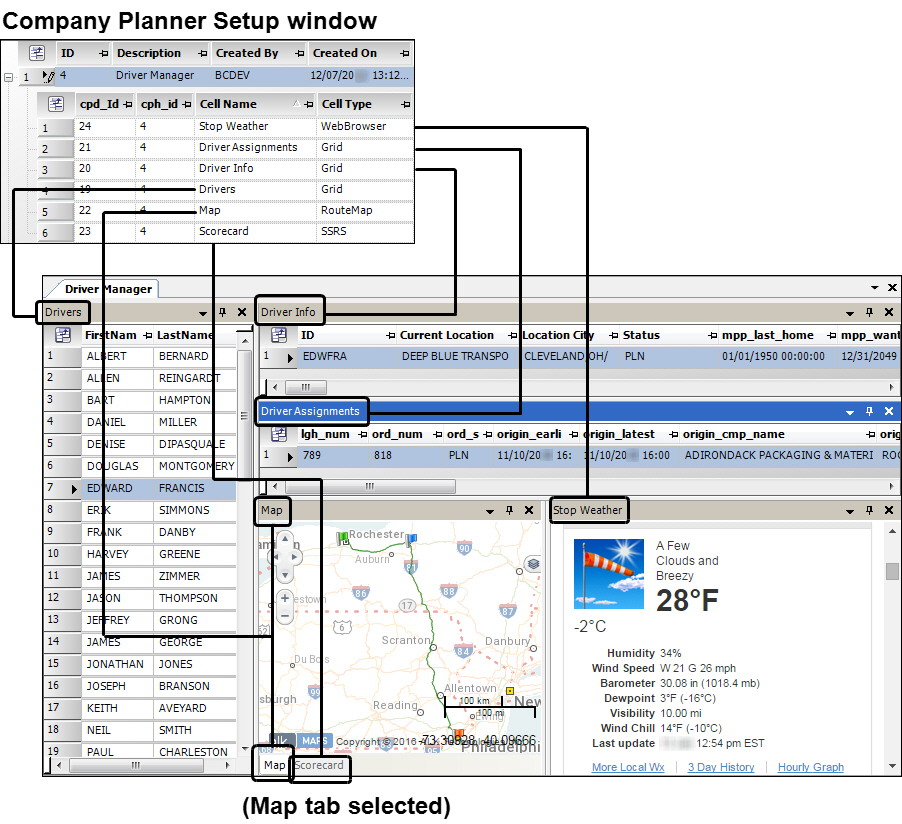 Understanding the Company Planner Setup window :: Fuel Dispatch