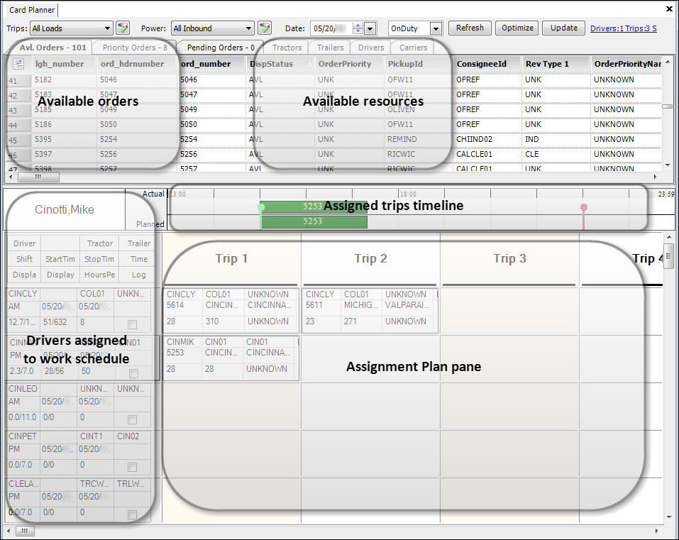 Understanding dispatch board layouts :: Fuel Dispatch