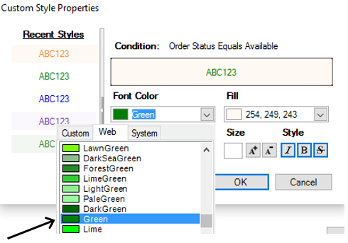 Color-coding dispatch statuses :: Fuel Dispatch